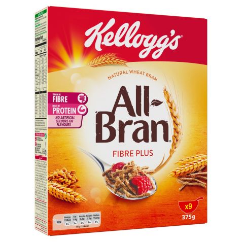 KELLOGG'S ALL-BRAN FIBRE PLUS 375GM Online | Waynik By Safco