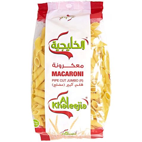 AL KHALEEJIA JUMBO PIPE CUT MACARONI 400GM Online | Waynik By Safco