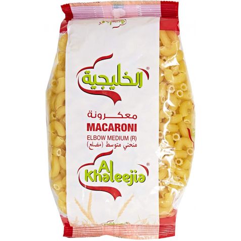 AL KHALEEJIA LARGE SHELL MACARONI PASTA 400GM Waynik By Safco