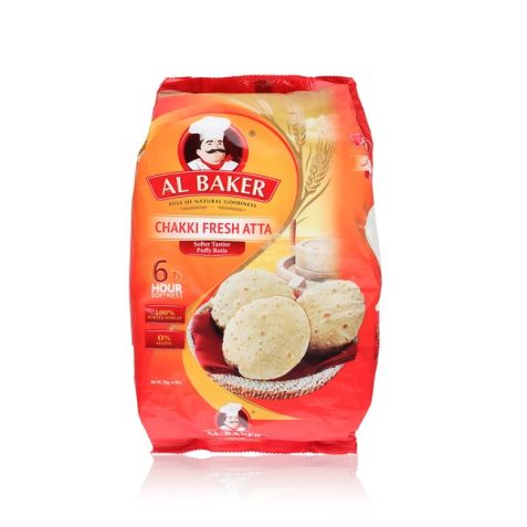 AL BAKER CHAKKI FRESH ATTA 2 KG Online | Waynik By Safco