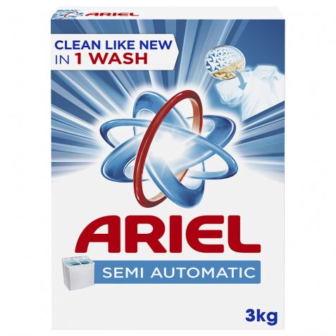 Ariel Laundry Powder Detergent Original Scent 3 kg Waynik By Safco