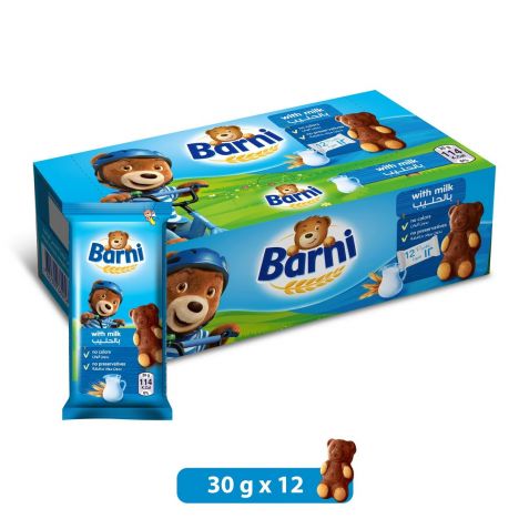 BARNI MILK CAKE 12X30GM Online | Waynik By Safco