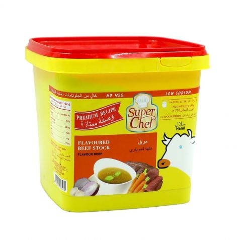 SUPERCHEF BEEF STOCK POWDER 750 GM Online | Waynik By Safco