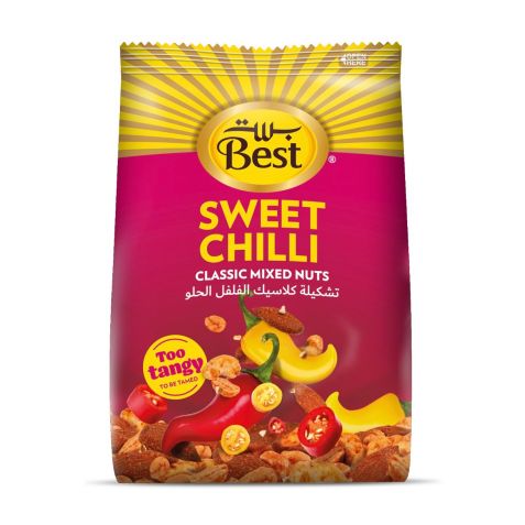BEST SWEET CHILLI CLASSIC MIXED NUTS 150 GM Online | Waynik By Safco
