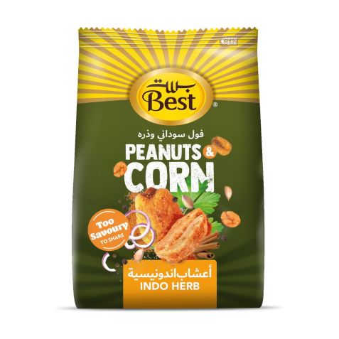 BEST INDO HERB PEANUTS & CORN 150 GM Online | Waynik By Safco