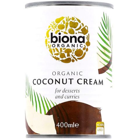 BIONA ORGANIC COCONUT CREAM 400ML | Waynik By Safco