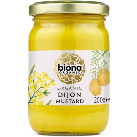 BIONA ORGANIC DIJON MUSTARD 200GM | Waynik By Safco