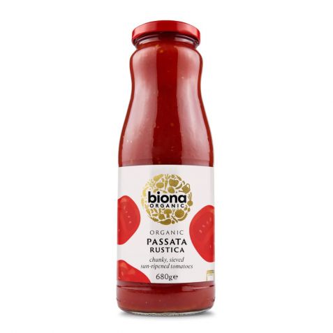 BIONA ORGANIC PASSATA RUSTICA 680GM | Waynik By Safco