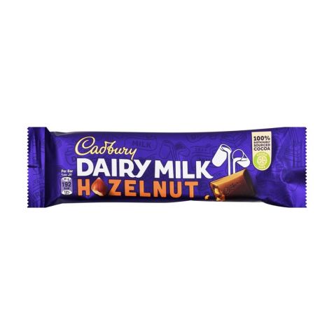 CADBURY DAIRY MILK HAZELNUT CHOCOLATE BAR 35GM Waynik By Safco