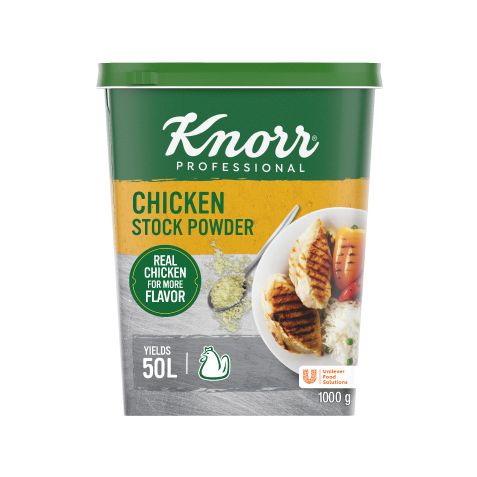 KNORR PROFESSIONAL CHICKEN STOCK POWDER 6X1KG Waynik By Safco