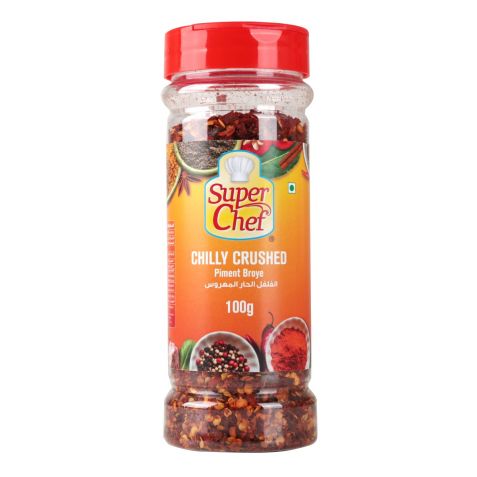 SUPER CHEF CHILLI CRUSHED 100GM Online | Waynik By Safco