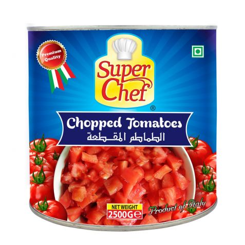 SUPERCHEF CHOPPED TOMATO 6X2500 GM Online | Waynik By Safco