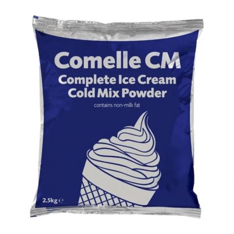 COMELLE ICE CREAM POWDER VANILLA 2.5KG | Online Waynik By Safco