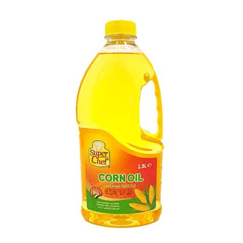 SUPER CHEF CORN OIL 100% PURE WITH HANDLE 6X1.5LTR | Waynik