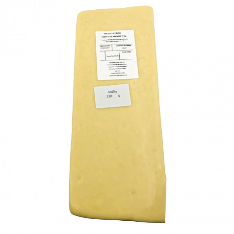CROXTON MANOR MILD CHEDDAR BLOCK 5KG Online | Waynik By Safco