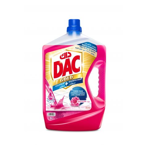 DAC DISINFECTANT GOLD ROSE BLOOM 3LTR Online | Waynik By Safco