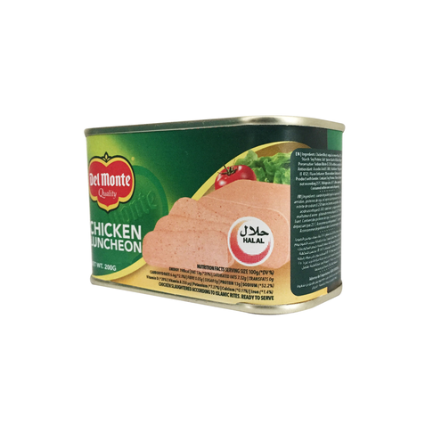 DEL MONTE CHICKEN LUNCHEON MEAT 200GM Online | Waynik By Safco