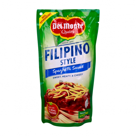 DEL MONTE FILIPINO STYLE SPAGHETTI SAUCE 250GM Waynik By Safco