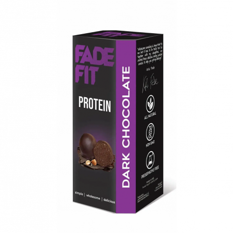 FADE FIT DARK CHOCOLATE PROTEIN SNACK 30GM Online | Waynik By Safco