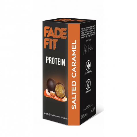 FADE FIT SALTED CARAMEL PROTEIN SNACK 30GM Online | Waynik By Safco