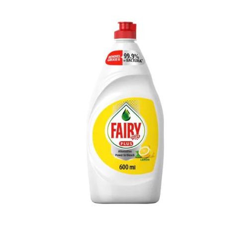 FAIRY LEMON DISH WASHING LIQUID SOAP 600ML Online | Waynik By Safco