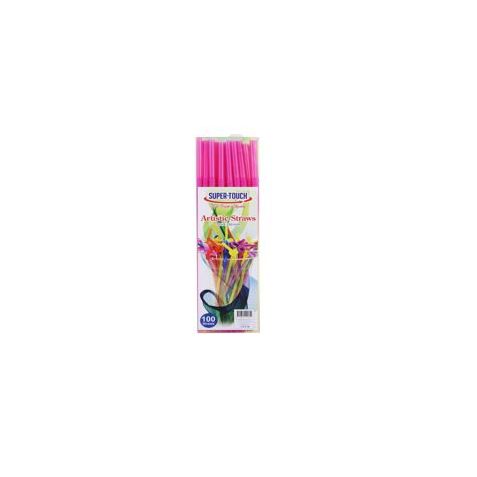 SUPER TOUCH FLEXI ARTISTIC STRAWS MIX COLOR 6X240MM Waynik By Safco