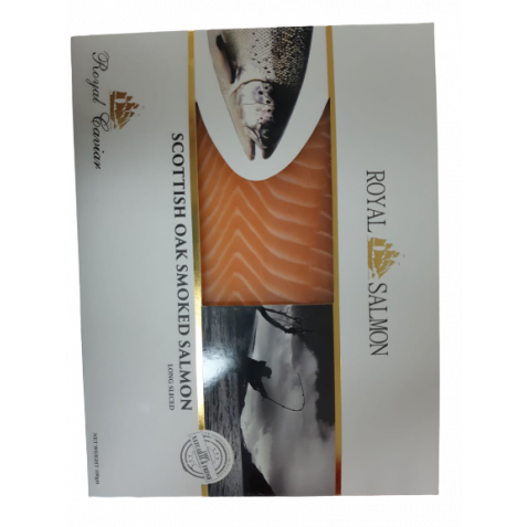 ROYAL CAVIAR SMOKED SALMON PEPPERED - FRESH 100GM Waynik By Safco