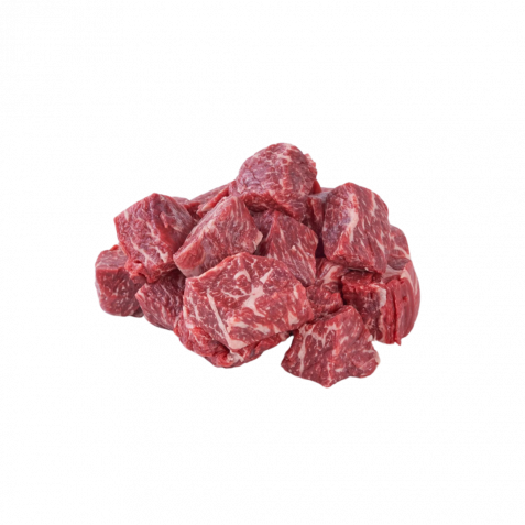 CHILLED GRASS-FED BEEF CUBES 500GM Online | Waynik By Safco