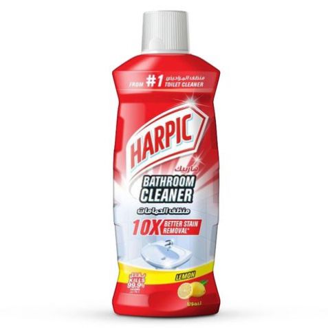 Harpic Bathroom Cleaner Lemon, 1 LTR Online | Waynik By Safco