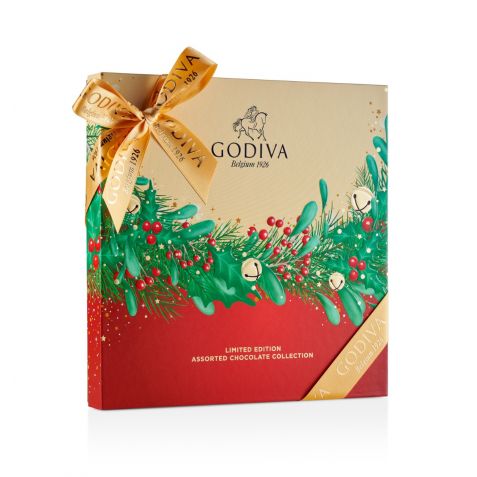 GODIVA HOLIDAY GIFT BOX ASSORTED CHOCOLATES 36PCS Waynik By Safco