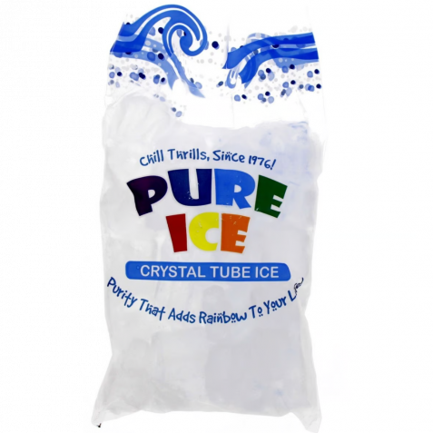 PURE ICE CRYSTAL TUBE ICE 2KG Online | Waynik By Safco