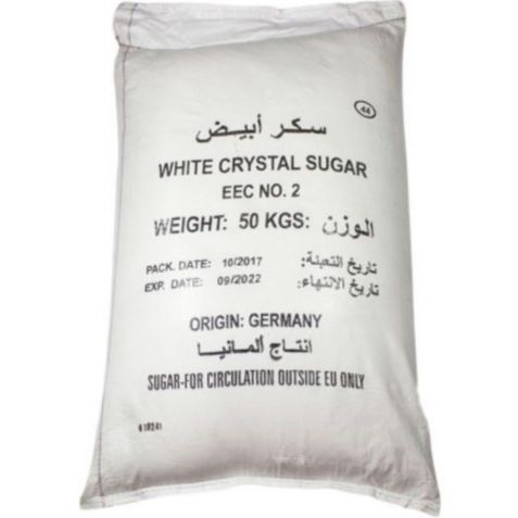 GERMAN WHITE SUGAR 1 X 50 KG Online | Waynik By Safco