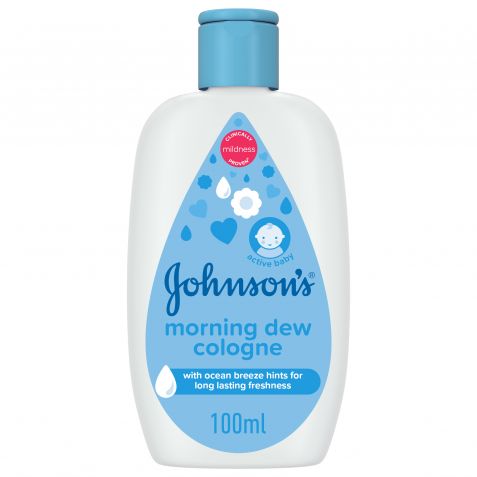 JOHNSON'S BABY COLOGNE MORNING DEW SCENT 100ML Waynik By Safco
