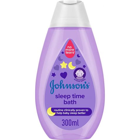 JOHNSON'S BABY SLEEP TIME BATH 300ML Online | Waynik By Safco