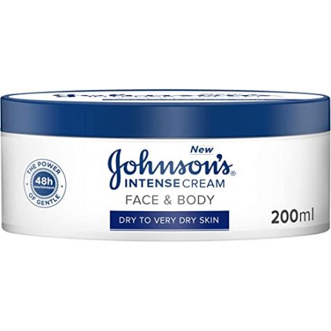 JOHNSON'S INTENSE FACE & BODY CREAM 200ML Online | Waynik By Safco
