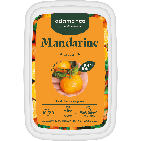ADAMANCE MANDARINE PUREE FROZEN 1KG Online | Waynik By Safco