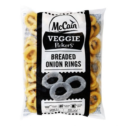 McCAIN ONION RINGS BREADED 1KG Online | Waynik By Safco