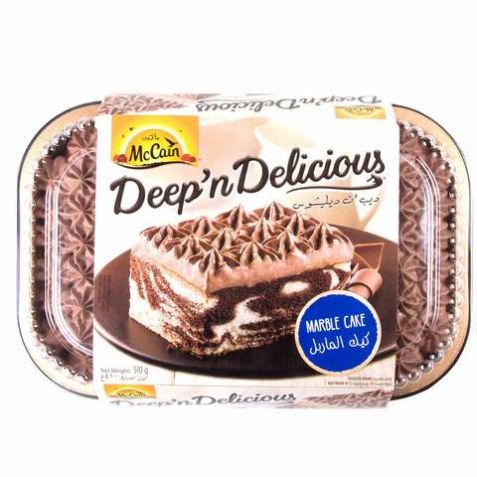 McCain Deep 'n' Delicious Marble Cake 510g Online | Waynik By Safco