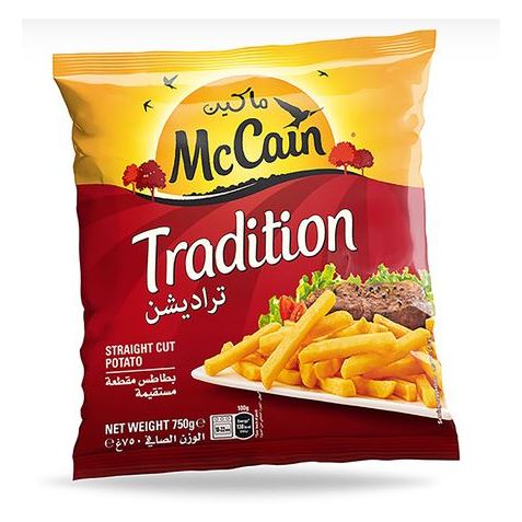 MCCAIN TRADITION - STRAIGHT CUT POTATO 750GM Online | Waynik By Safco