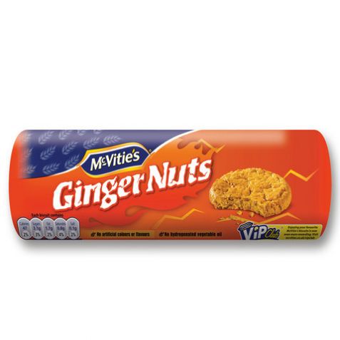 MCVITIES GINGER NUTS 250GM Online | Waynik By Safco