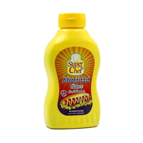 SUPERCHEF YELLOW MUSTARD 226GM Online | Waynik By Safco