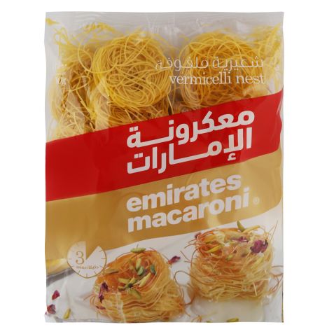 EMIRATES MACARONI VERMICELLI NEST 300GM Online | Waynik By Safco