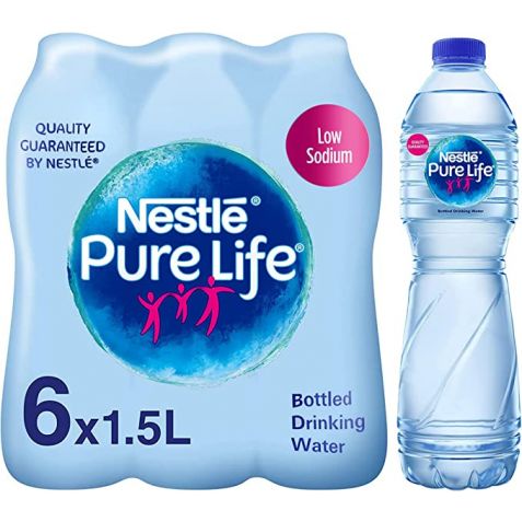 NESTLE PURE LIFE WATER 6X1.5LTR Online | Waynik By Safco