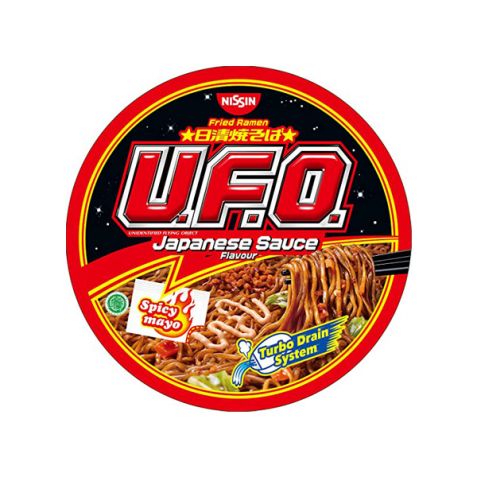 NISSIN UFO FRIED RAMEN SPICY CURRY 88GM Online | Waynik By Safco
