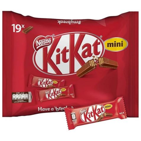 NESTLE KIT KAT MINI CHOCOLATE BAG 24X250GM| Waynik By Safco