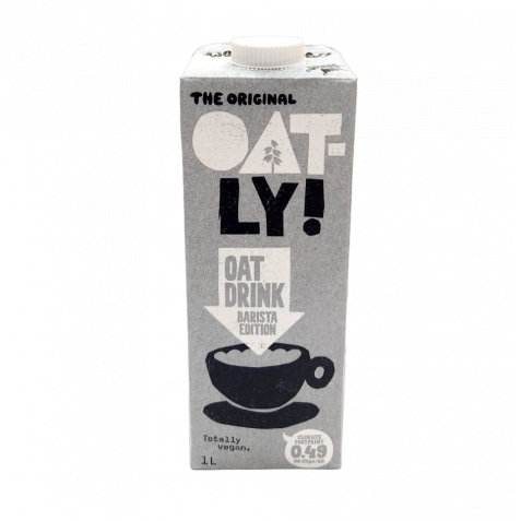OATLY VEGAN OAT DRINK BARISTA 1LTR Online | Waynik By Safco