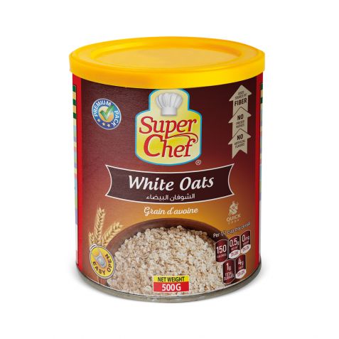 SUPERCHEF WHITE OATS 24X500GM Online | Waynik By Safco