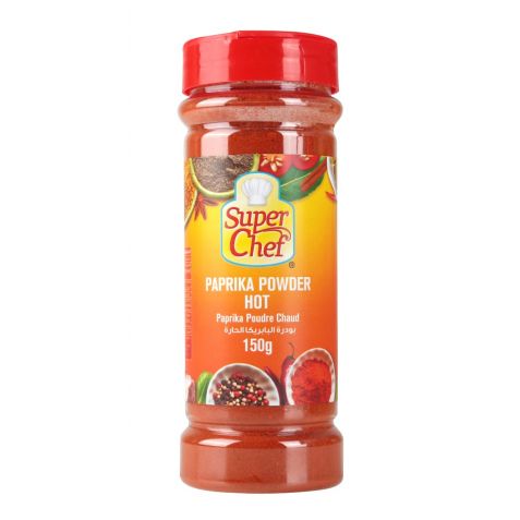 SUPER CHEF PAPRIKA POWDER HOT 140GM Online | Waynik By Safco