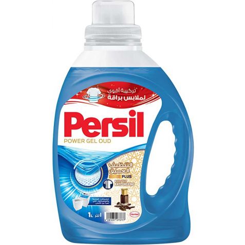 PERSIL LAUNDRY DETERGENT POWER GEL OUD SCENT 1LTR Waynik By Safco