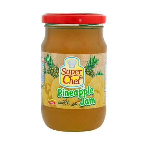SUPERCHEF JAM PINEAPPLE 12X380GM Online | Waynik By Safco